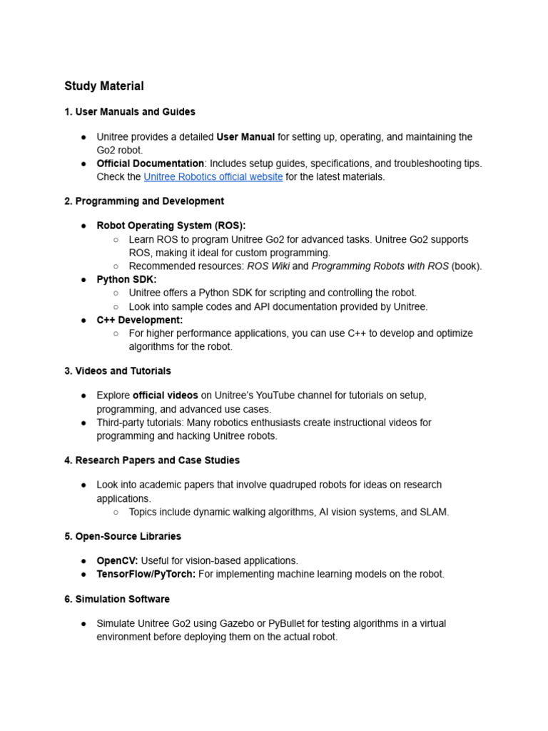 Unitree Python SDK Overview | PDF | Computers | Technology & Engineering