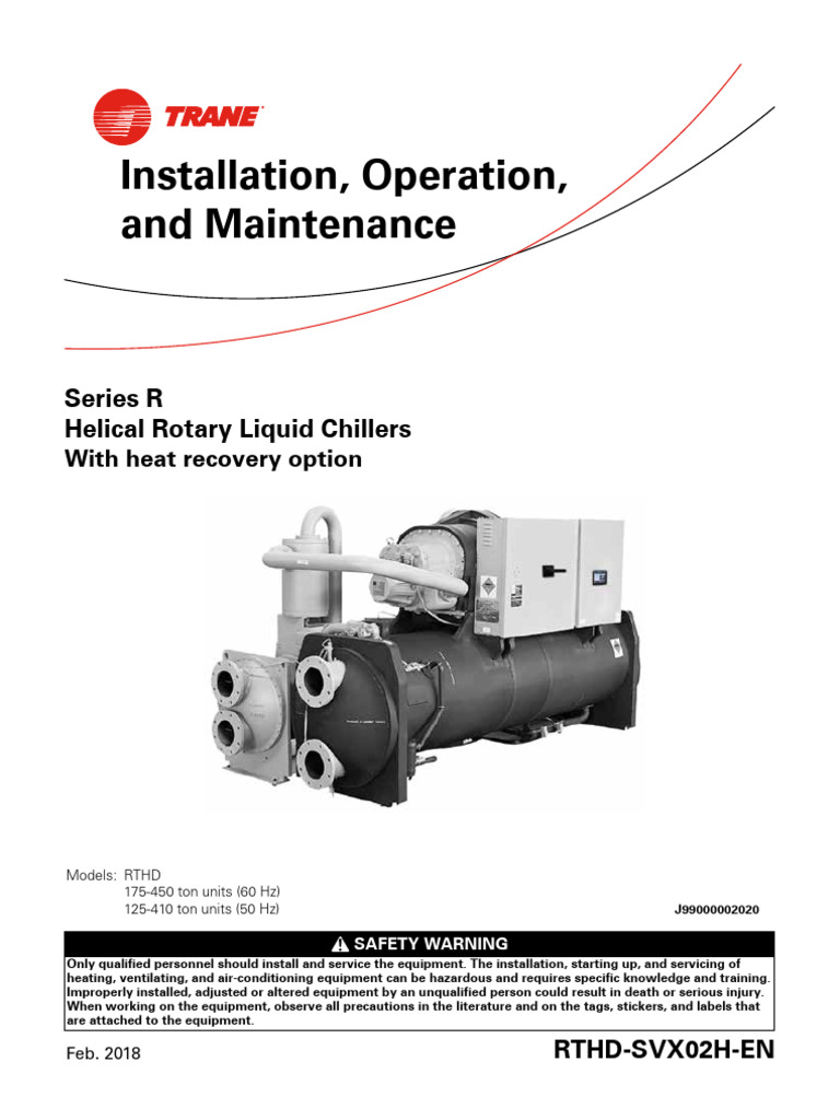RTHD SVX02H en 1 75 | PDF | Chlorofluorocarbon | Home Appliance