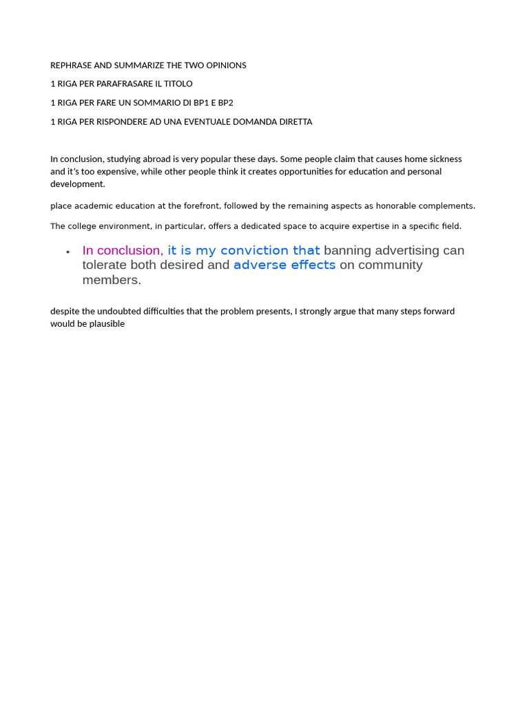 Wt2 Conclusion | PDF