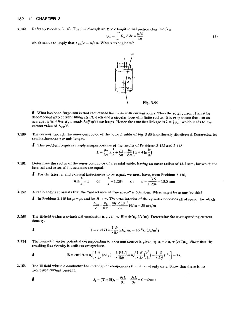 Solved Problems in Electromagnetics By-137-166 | PDF