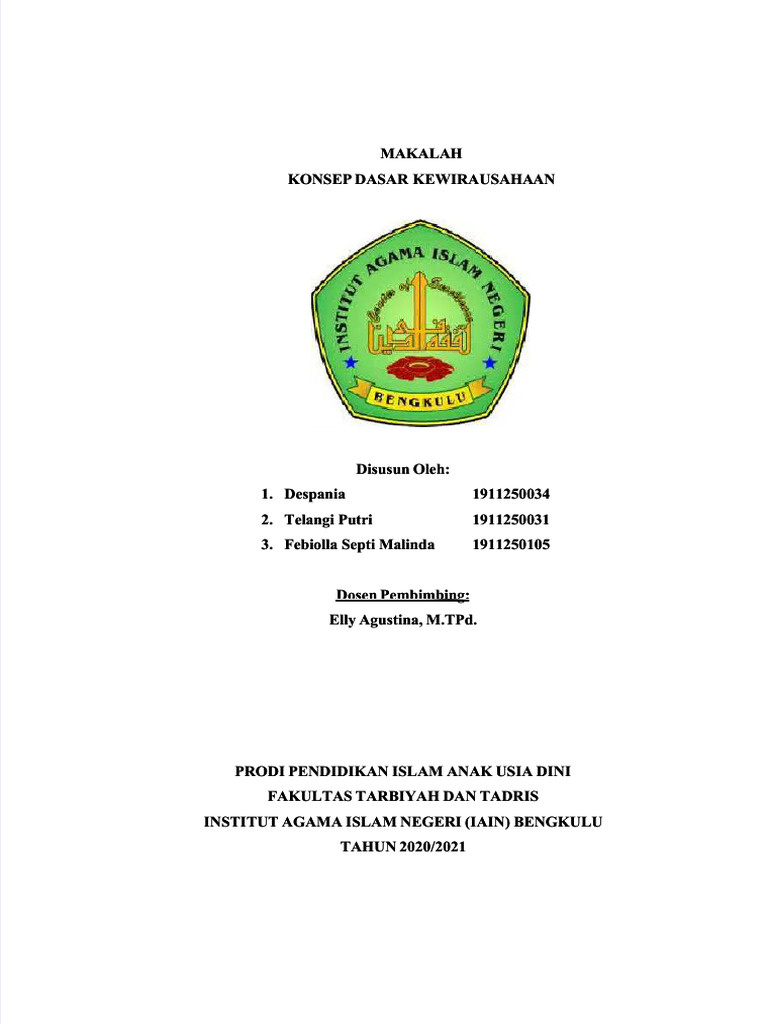 PDF Makalah Kewirausahaan - Compress | PDF