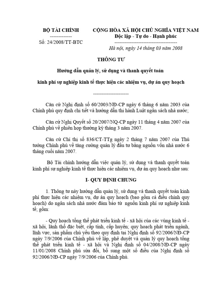 TT24 2008 TT BTC | PDF