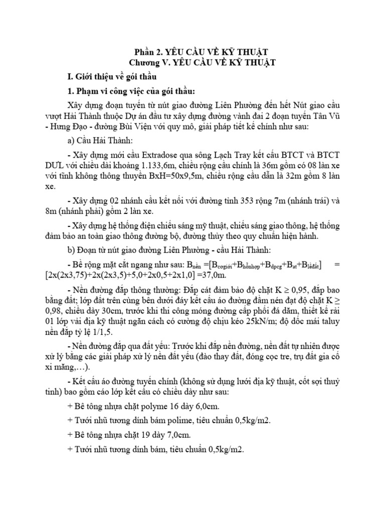 Chuong V Yeu Cau Ve Ky Thuat Pdf