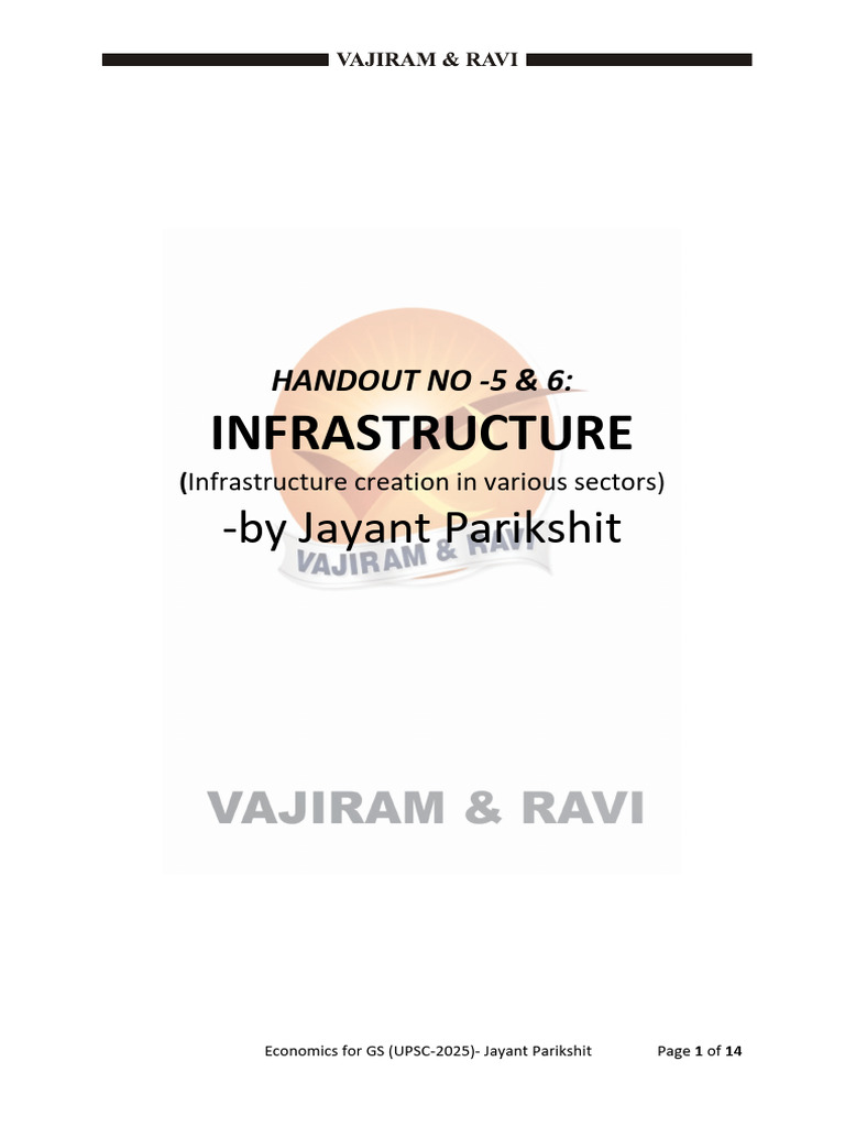 Handout-5-6-2024 | PDF | Public–Private Partnership | Infrastructure