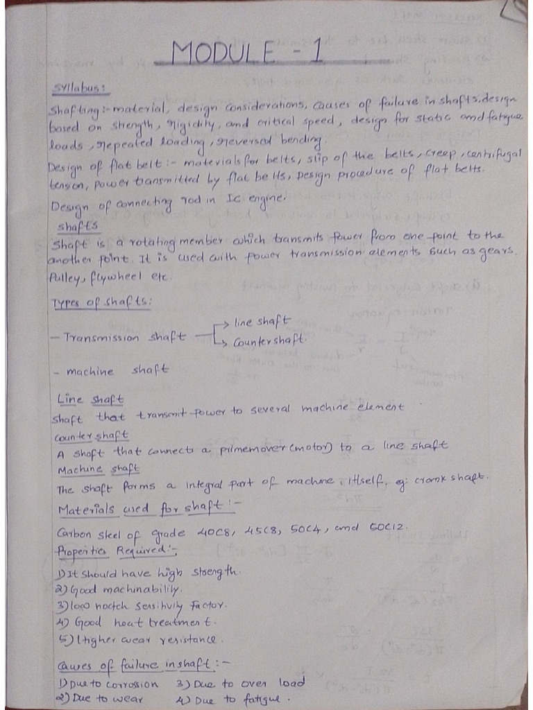 Design of Machine Elements | PDF