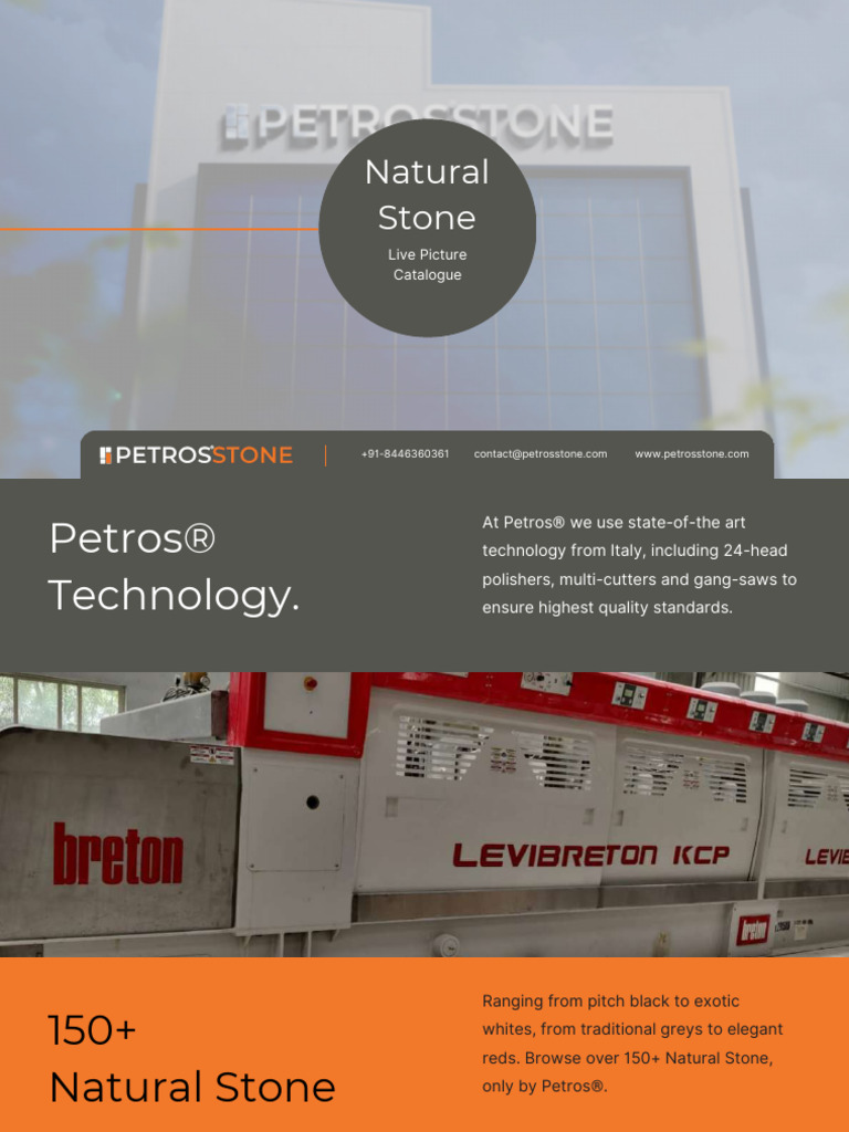 Petros® Natural Stone Catalogue 2021 | PDF | Color | Rocks