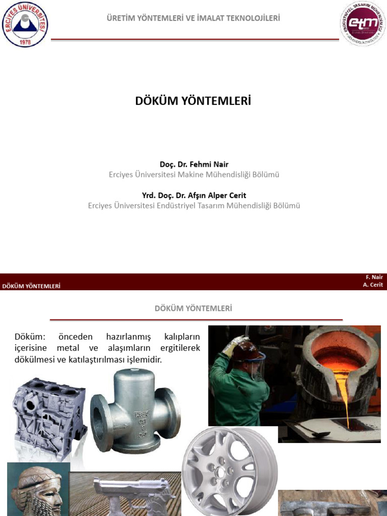 4 Dokum Yontemleri | PDF