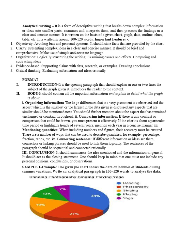 Analytical Writing - PICTORIAL REPRESENTATION BASED 2024 | PDF ...