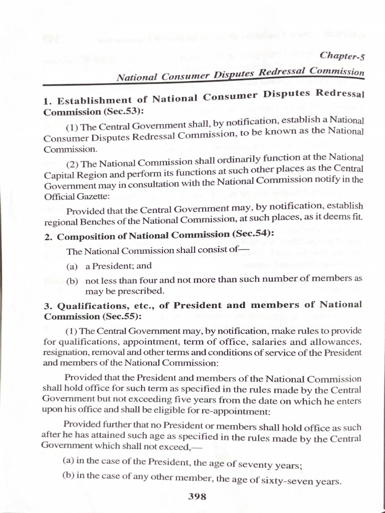 National Consumer Redressal | PDF