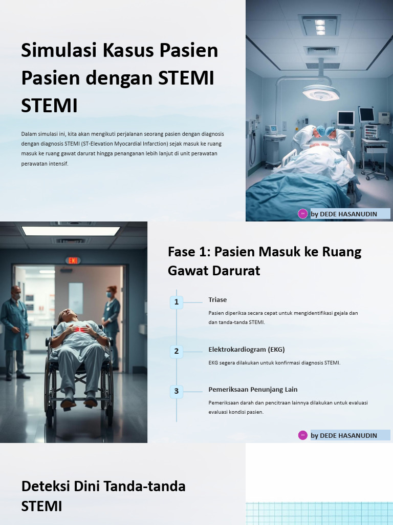 Simulasi Kasus Pasien Dengan STEMI | PDF
