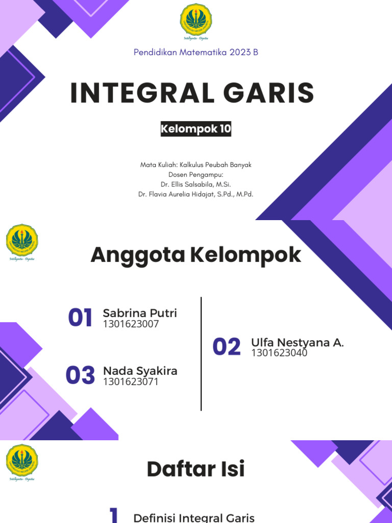 Kelompok 10 - KPB - Integral Garis | PDF
