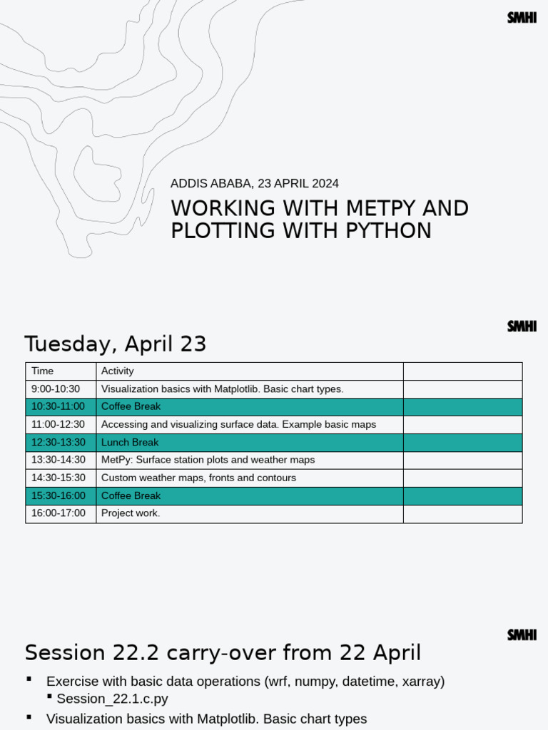 Presentation 23 April | PDF