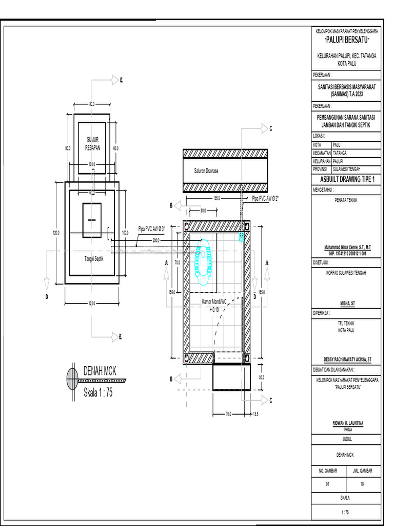 Asbuilt Palupi 1 | PDF
