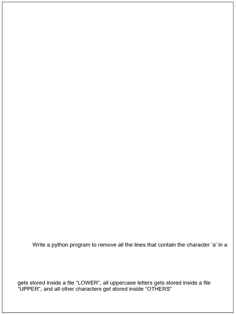 Xii CS Practical Programs 2024 - 2025 | PDF | String (Computer Science) | My Sql