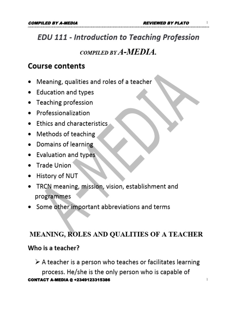 Ransome Kuti Teachers Union Overview | PDF | Teachers | Learning