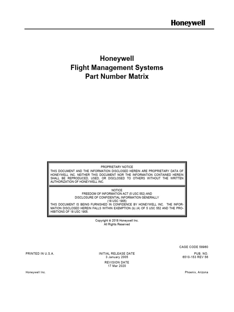 FMS 6510-153 Rev 56 | PDF | Aircraft | Aviation