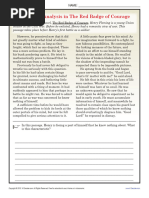Connor Lassiter: Traits of Bravery and Resistance | PDF | Social ...