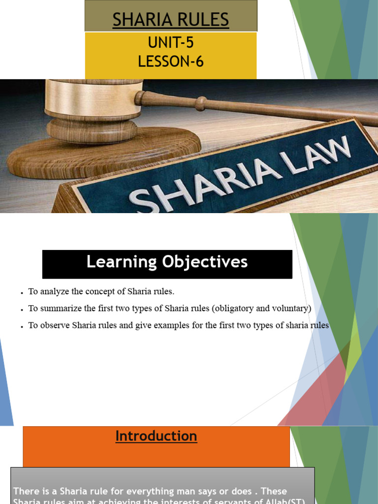 Shariya Rules Module P1 | PDF | Islamic Jurisprudence | Abrahamic Religions