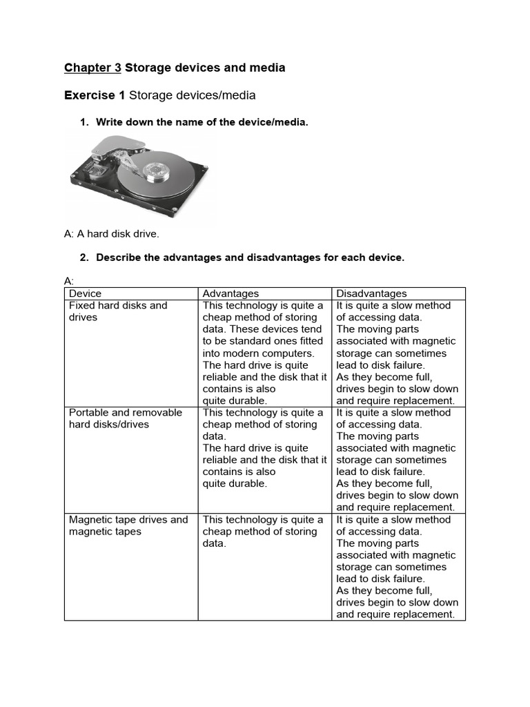 Ict Wb Answers_c3 | PDF | Computer Data Storage | Usb Flash Drive