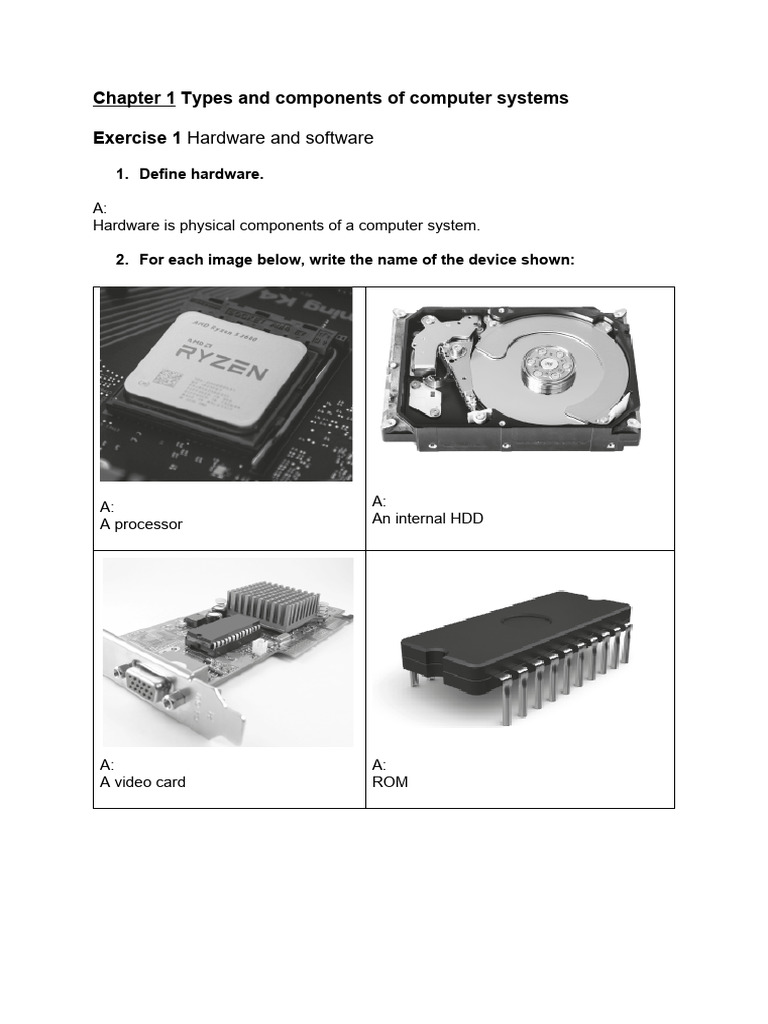 Ict WB Answers - c1 | PDF | Graphical User Interfaces | Computer Data Storage