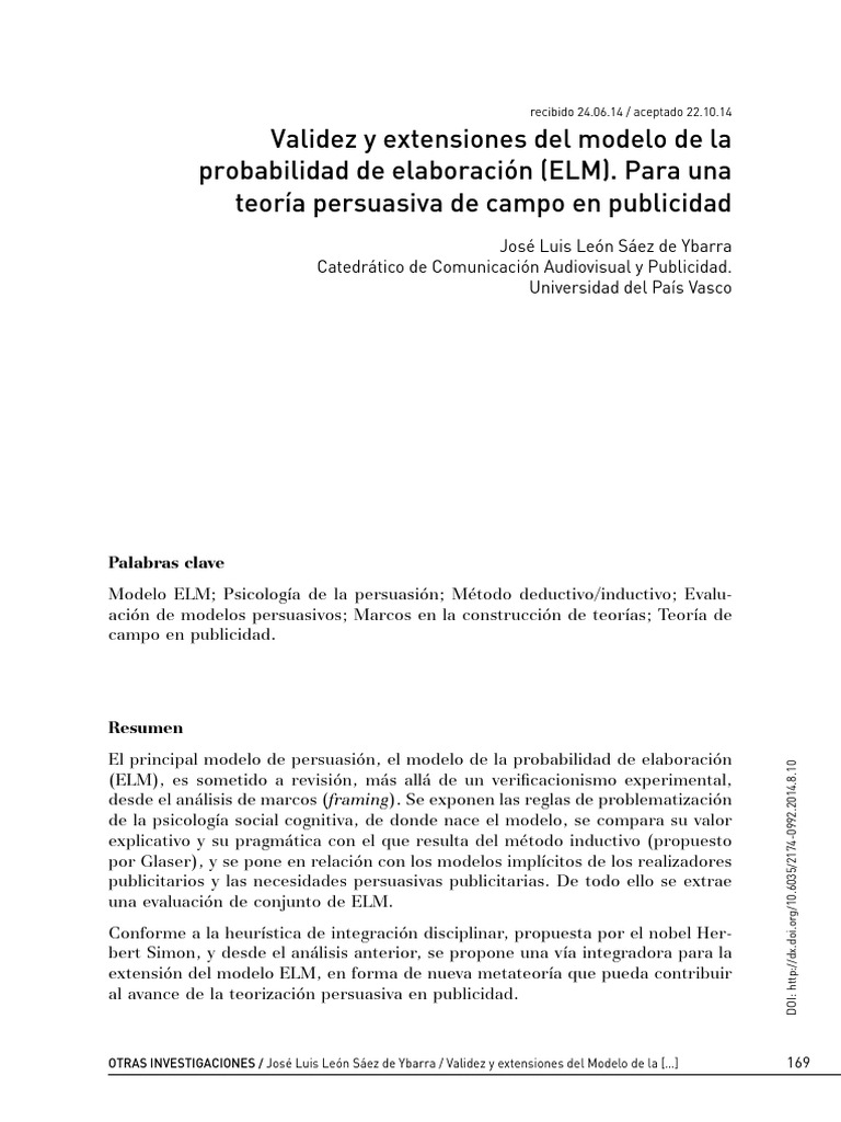 adminRACO,+adcomunica+8 10 Saez | PDF | Teoría | Sicología