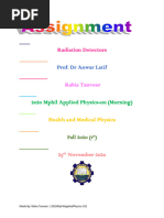 G.M. Counter: Principles and Applications | PDF | Radiation ...