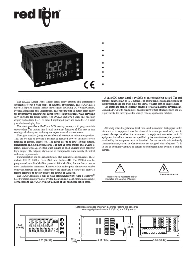 Red Lion | PDF | Manufactured Goods | Computer Engineering