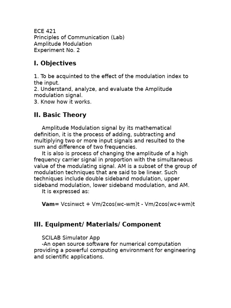 Lab2 Kyth | PDF | Modulation | Computer Engineering
