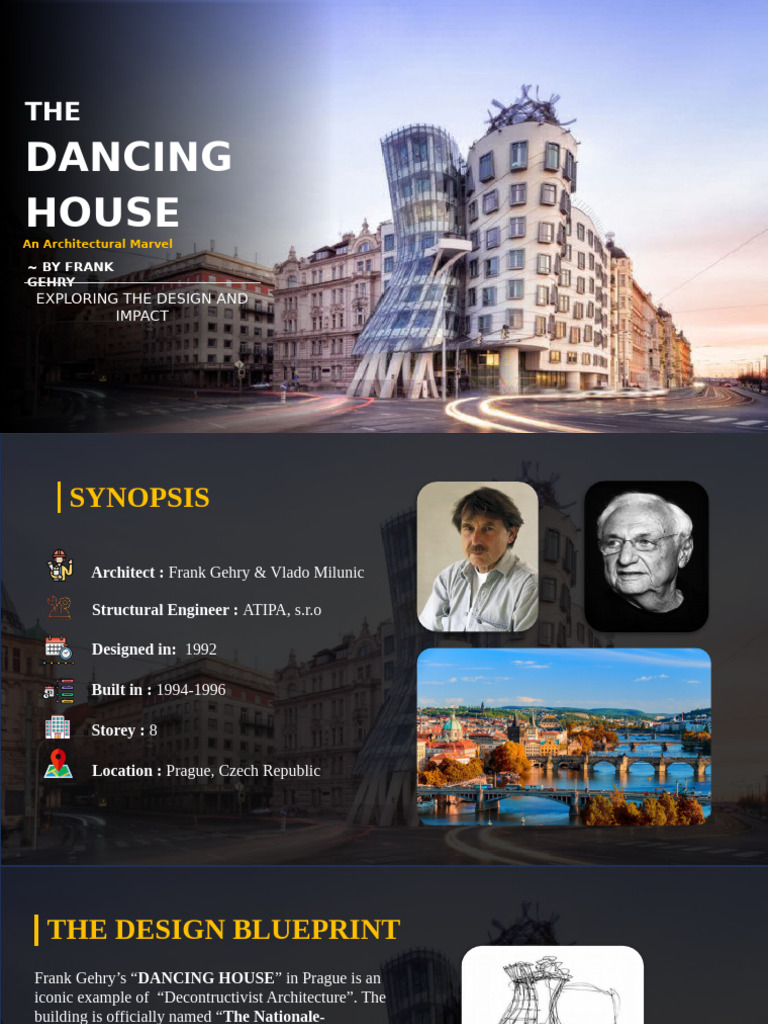 Dancing House: Gehry's Iconic Design | PDF | Art