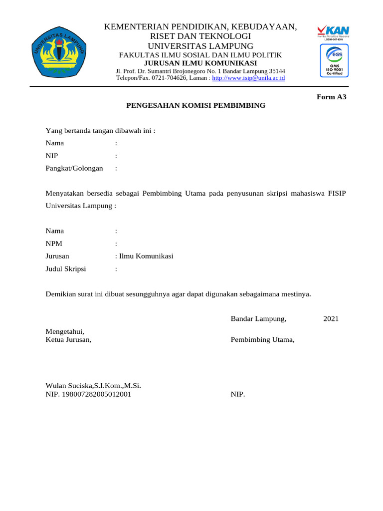 Form A3 | PDF