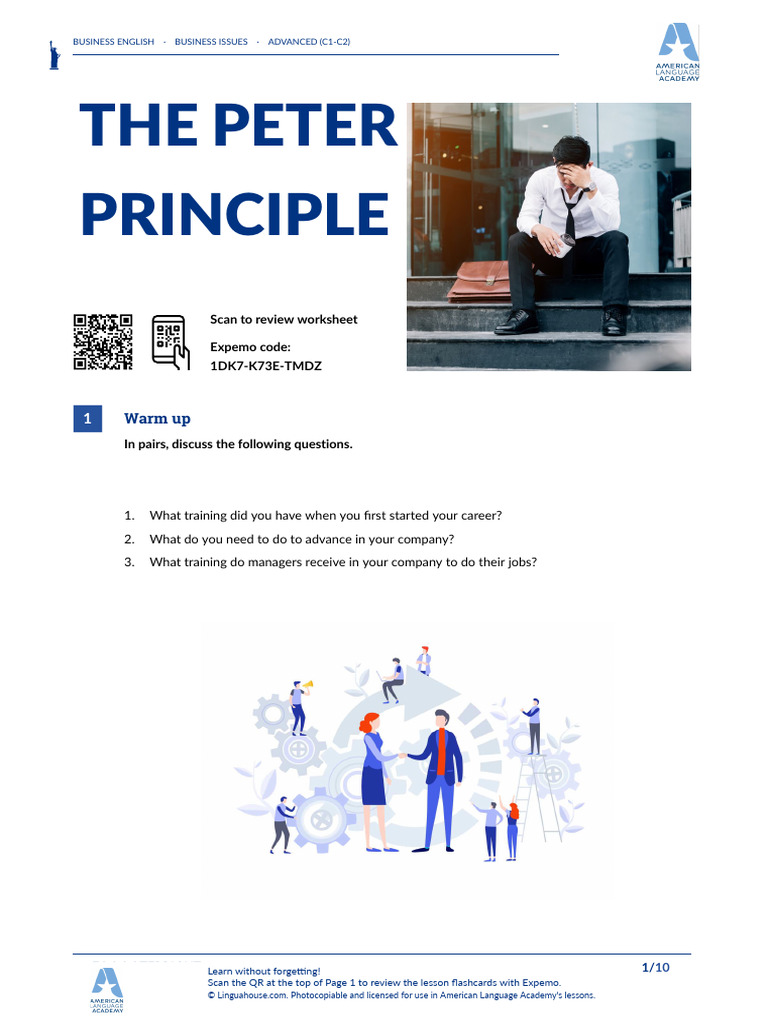 STUDENTANDANSKEYThe Peter Principle | PDF | Career & Growth