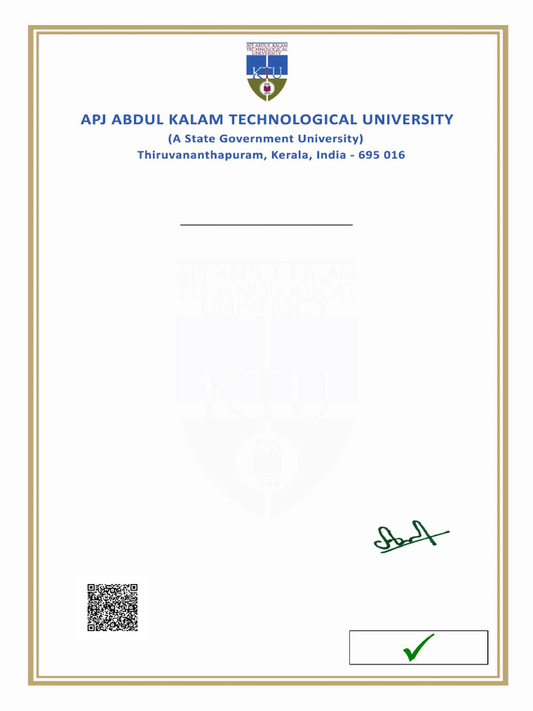 Agnes Jose Provisional Certificate BTECH VAS17EC004 | PDF