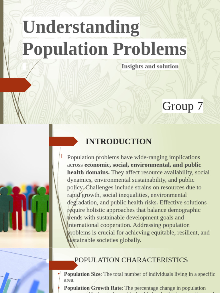 Understanding Population ProblemsCED | PDF | Family Planning | Deviance ...