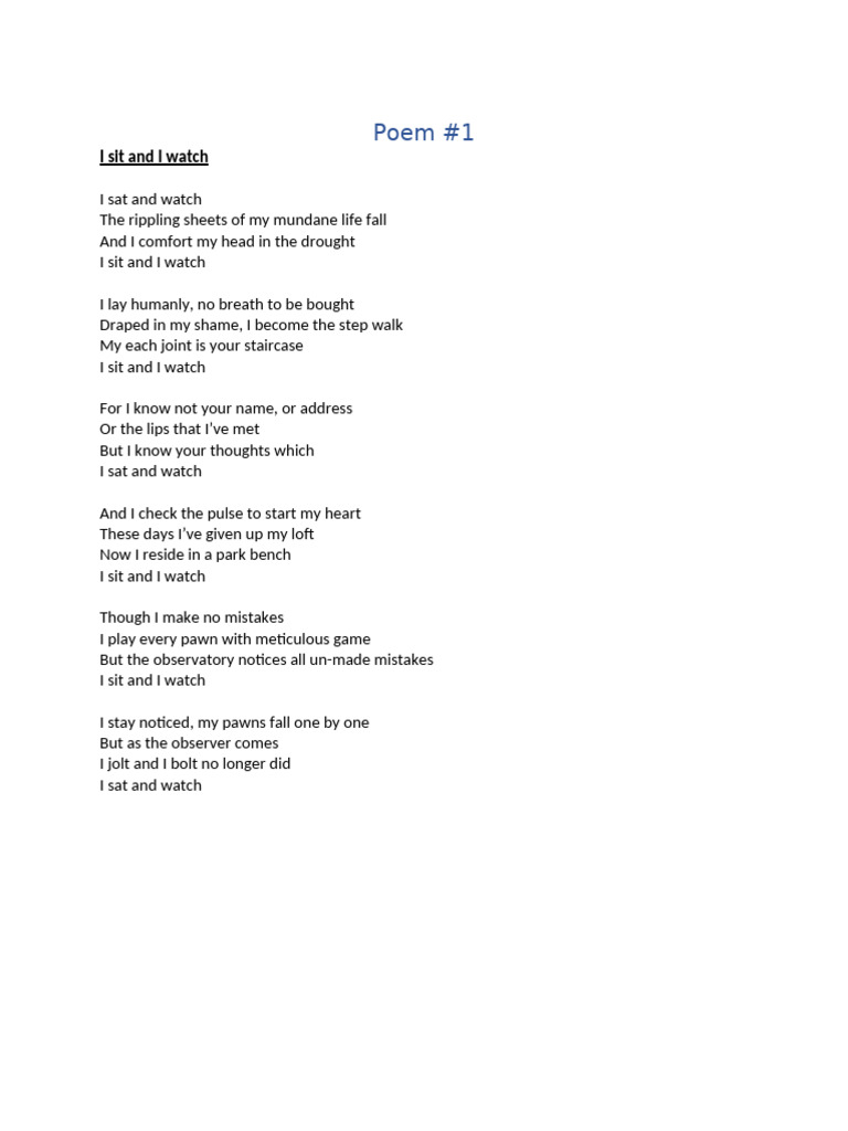 Princeton Sample KW Poems 2024 | PDF