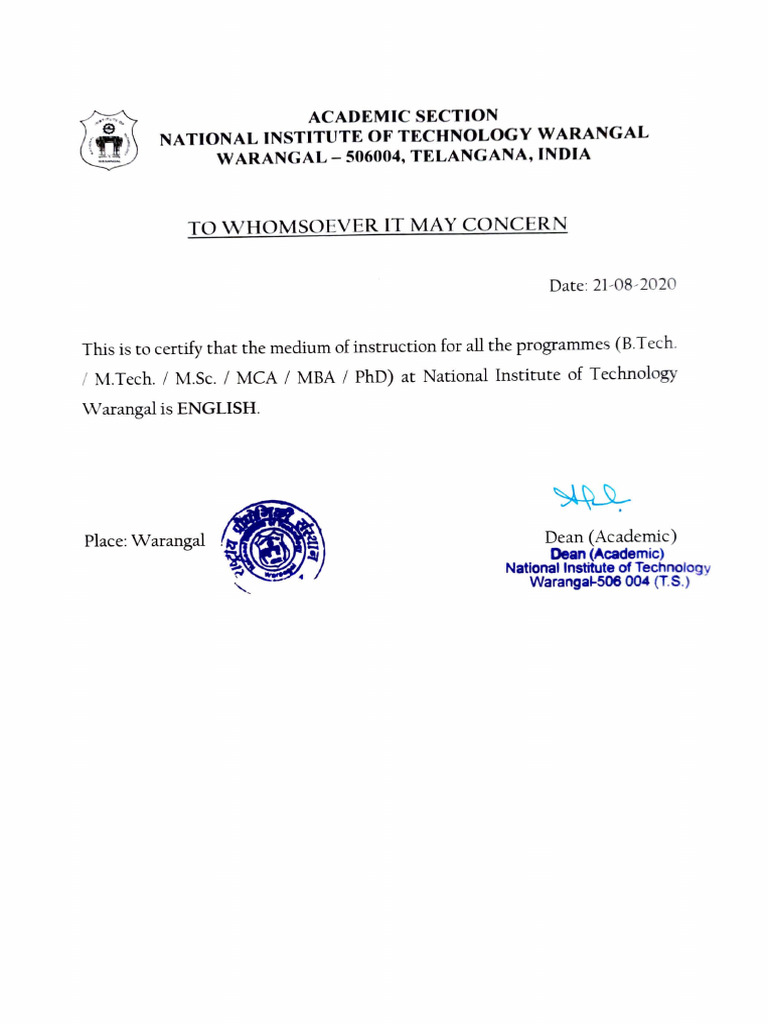 Medium Of Instruction Pdf Computers Technology Engineering