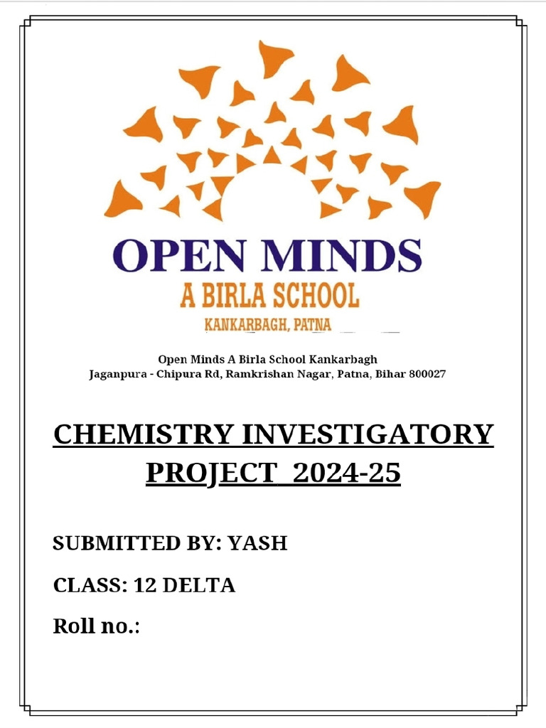 g12 Chem Project | PDF | Digestion | Enzyme