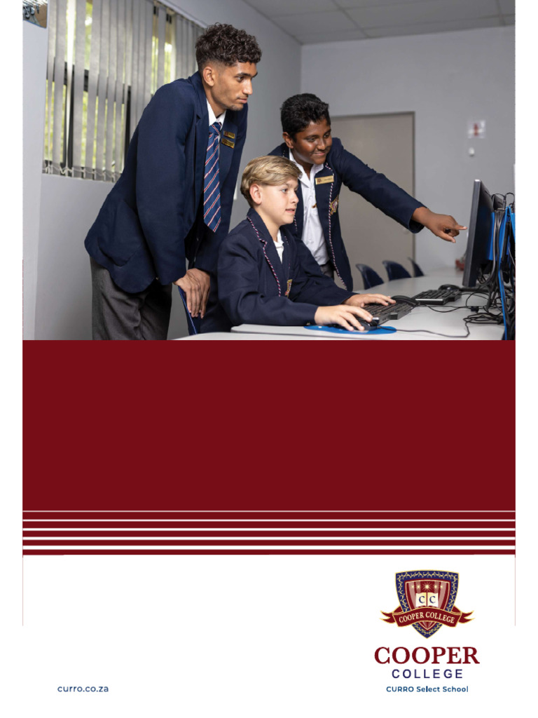 Cooper College Handbook Intermediate Phase 2024 | PDF | Learning ...