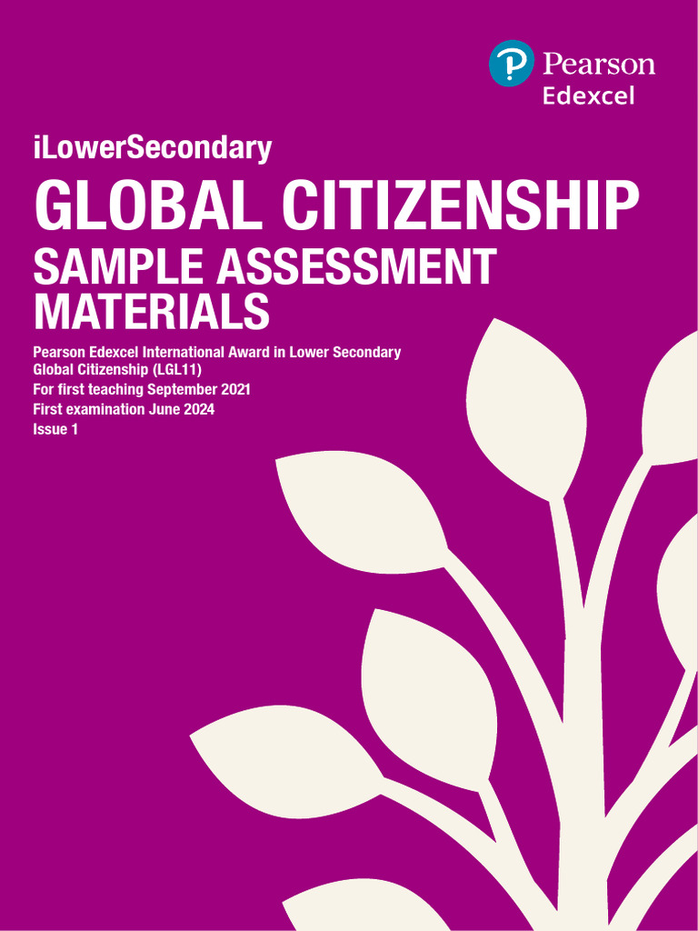 Ilower Secondary in Global Citizenship Sams | PDF | United Nations | International Relations