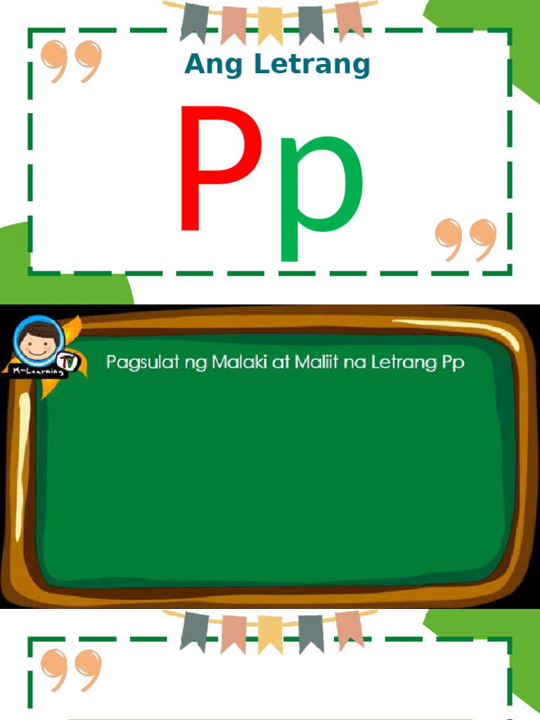 Letrang PP With Gamified Activities | PDF