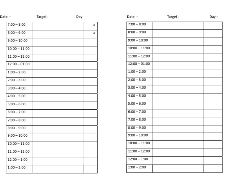 Time Sheet | PDF