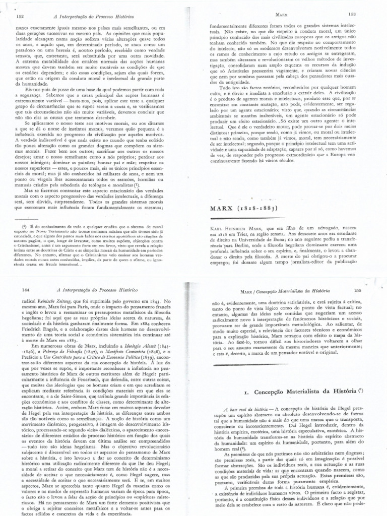 GARDINER - Patrick. - Marx OCR | PDF | Karl Marx | Vida