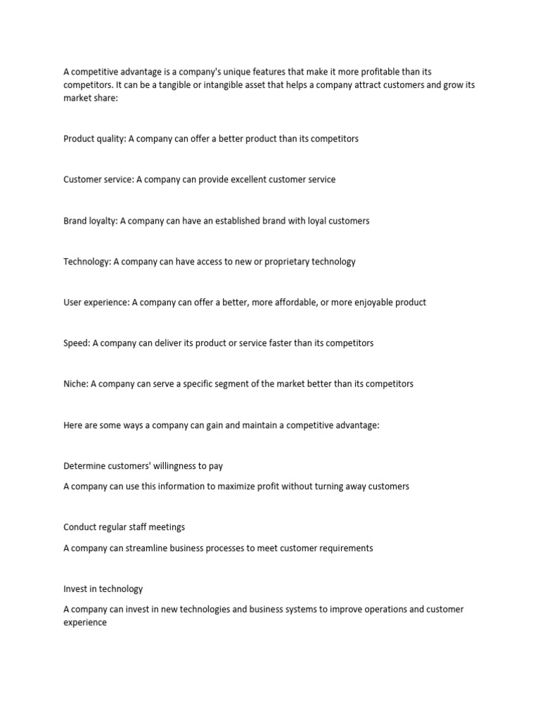SM Unit 5 | PDF | Competitive Advantage | Strategic Management