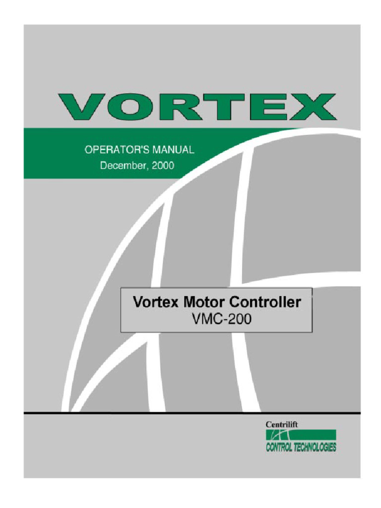 VMC-200 Manual | PDF | Lockout (Industry) | Electrical Engineering