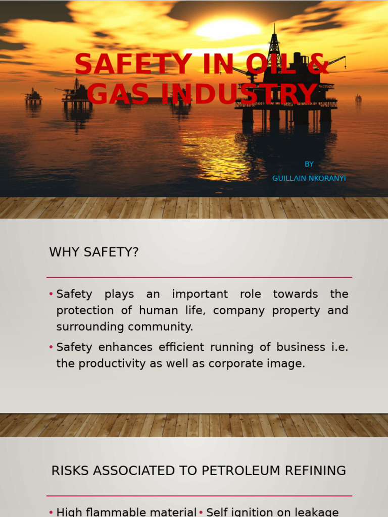 Safety Practices in Oil & Gas Industry | PDF | Technology & Engineering