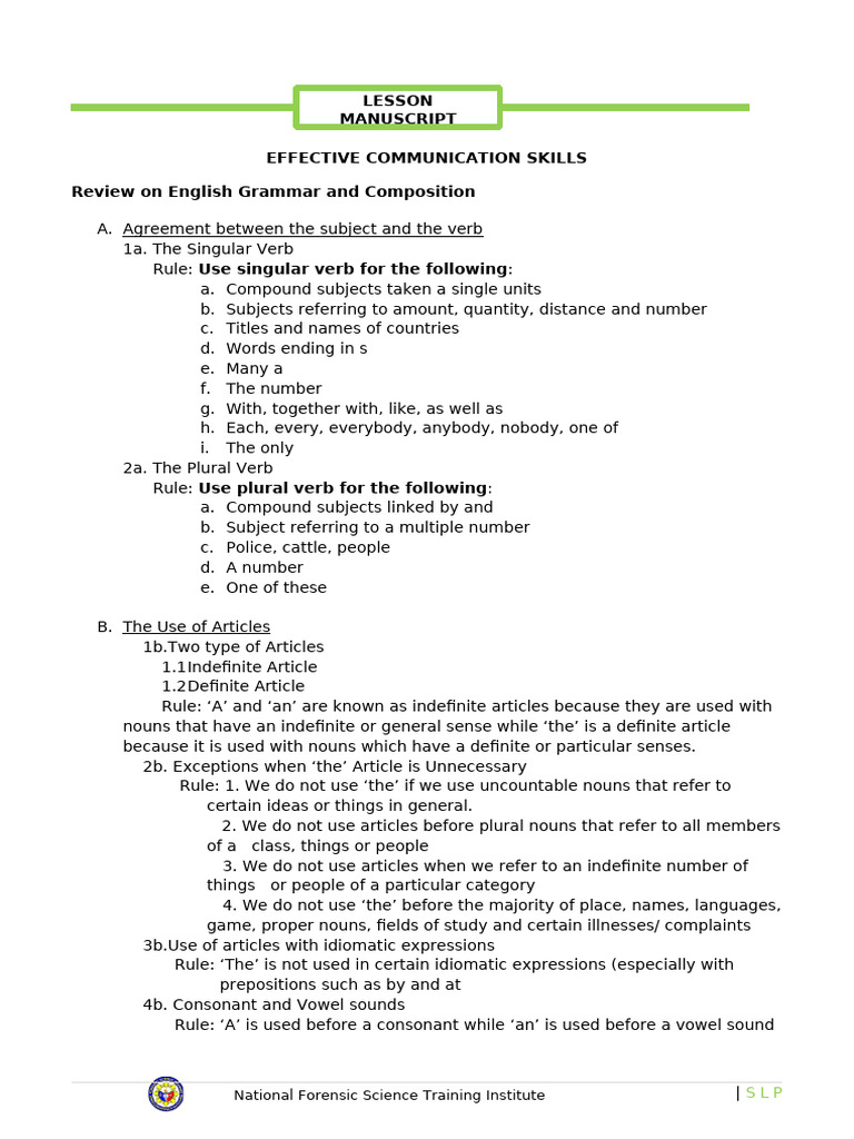 6 Effective Communication Skills | PDF | Argumentation Theory | Verb