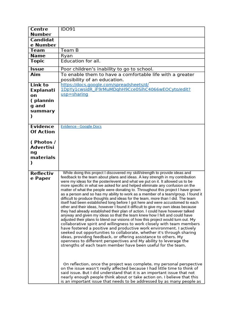 Y10 TP Template M25 | PDF | Educational Technology | Cognition