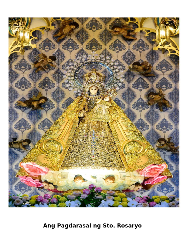 Gabay Sa Pagdarasal NG Sto. Rosario Loob NG Simbahan Namumuno | PDF