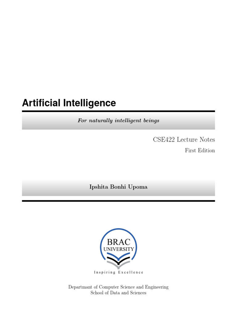 AI - Fall2024 (Week 1) | PDF | Artificial Intelligence | Intelligence (AI) & Semantics