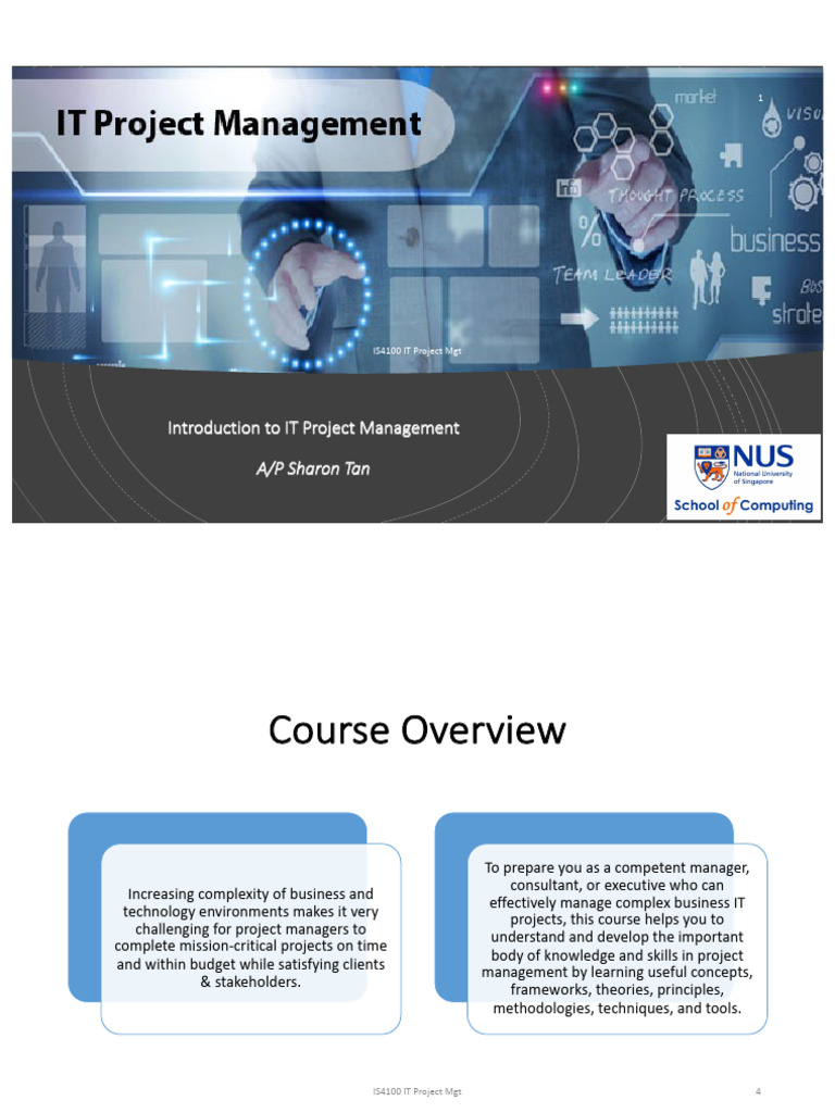 Introduction To IT PM PDF | PDF | Project Management | Leadership
