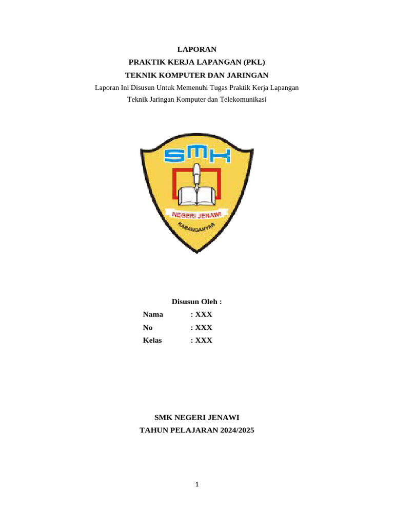 Formal Laporan PKL | PDF | Komputer